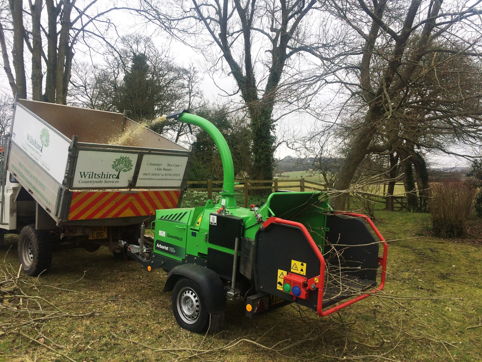 Arborist 150P - Road Towed Wood Chipper | GreenMech Ltd