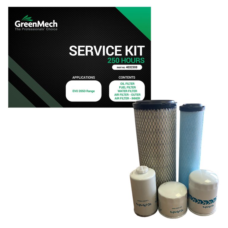 EVO 205d 250 hr Service Kit | GreenMech Ltd